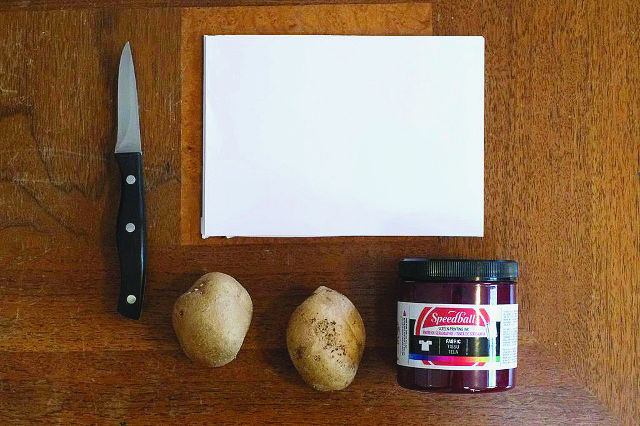 Crafty: Make a bold impression with potato prints - Little Village