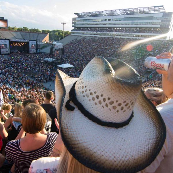 Photos: Back Porch Revival brings country music to Kinnick Stadium ...