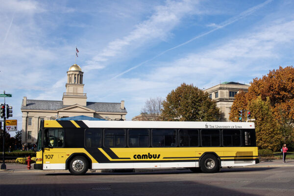 CAMBUS, the University of Iowa's free transit service, celebrates 50 ...