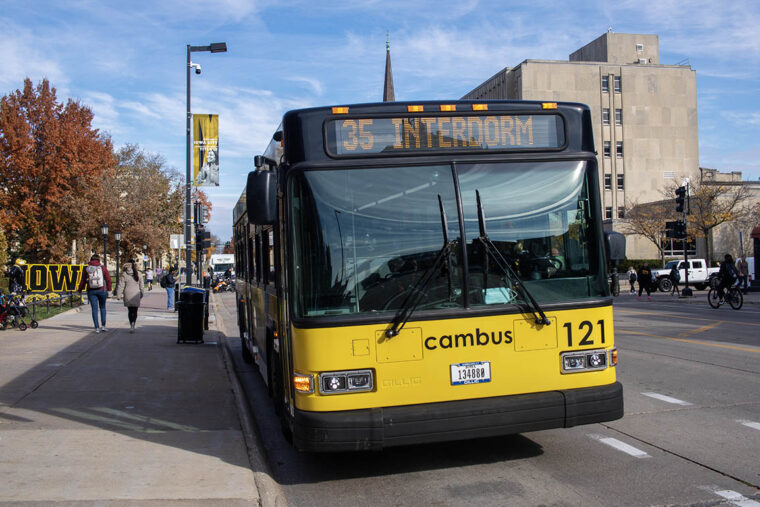 CAMBUS, the University of Iowa's free transit service, celebrates 50 ...