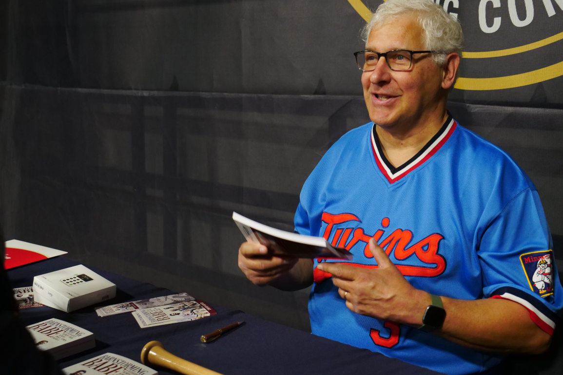 Grover gives away signed copy 2 - Little Village