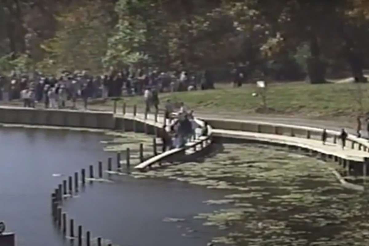 Greenwood Pond Double Site opens to public 1996 - Little Village