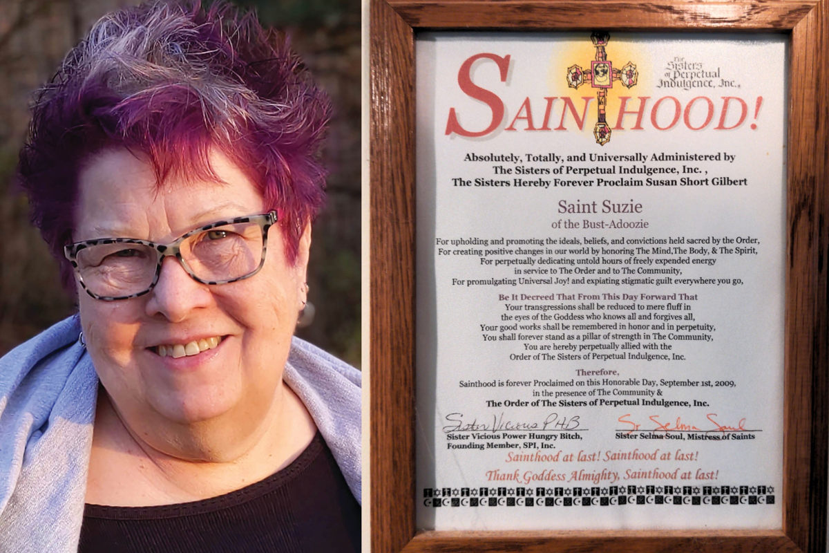 Sue Gilbert — Saint Suzie to queer nuns everywhere — recalls all the ...