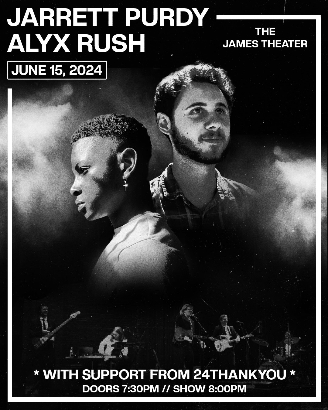 Alyx_Rush_Jarrett_Purdy_show_poster - Little Village