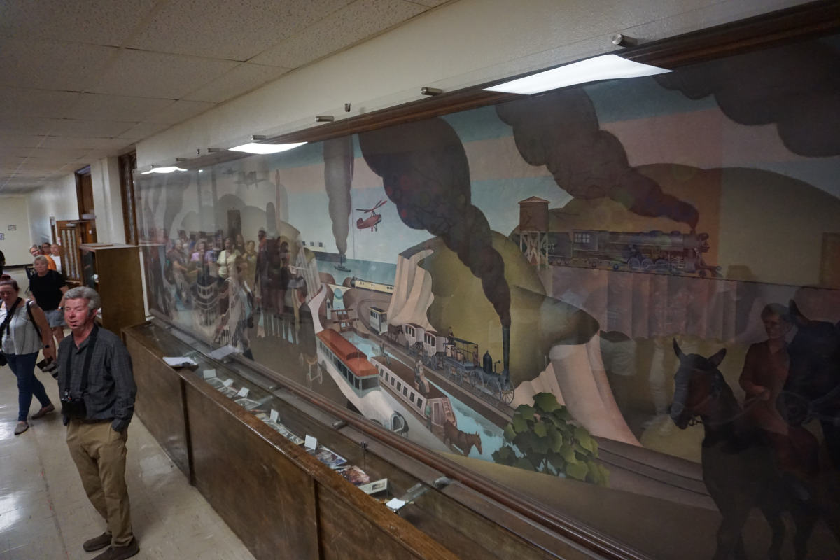 Harrison tour mural - Little Village