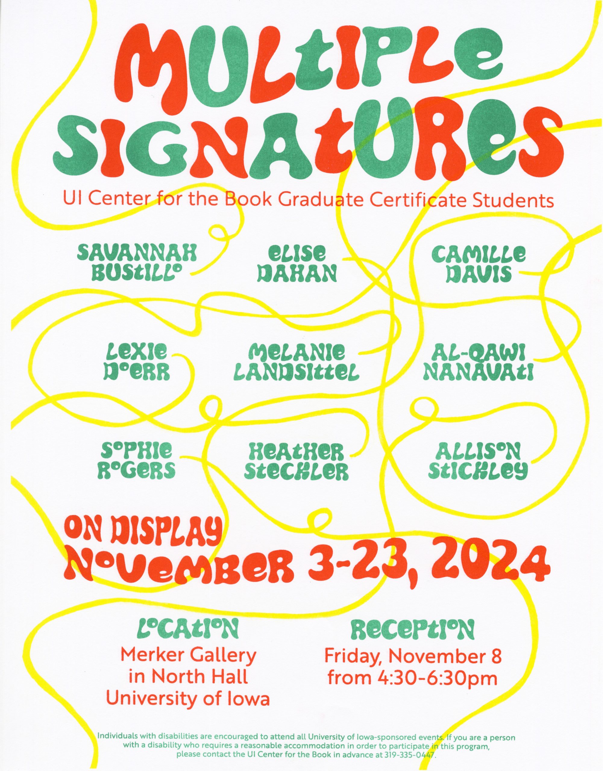 Multiple Signatures Poster - Little Village