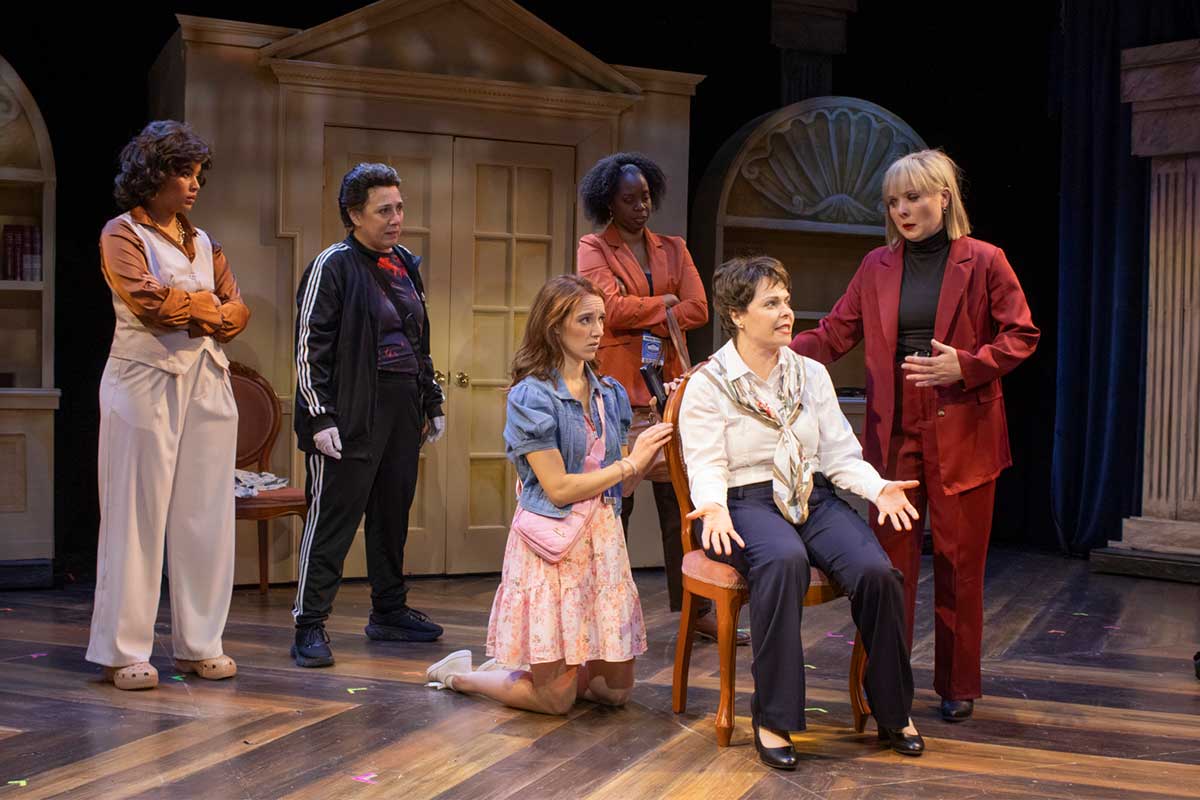 Review: Riverside Theatre's 'POTUS' is a smart, chaotic, wig-tastic ...