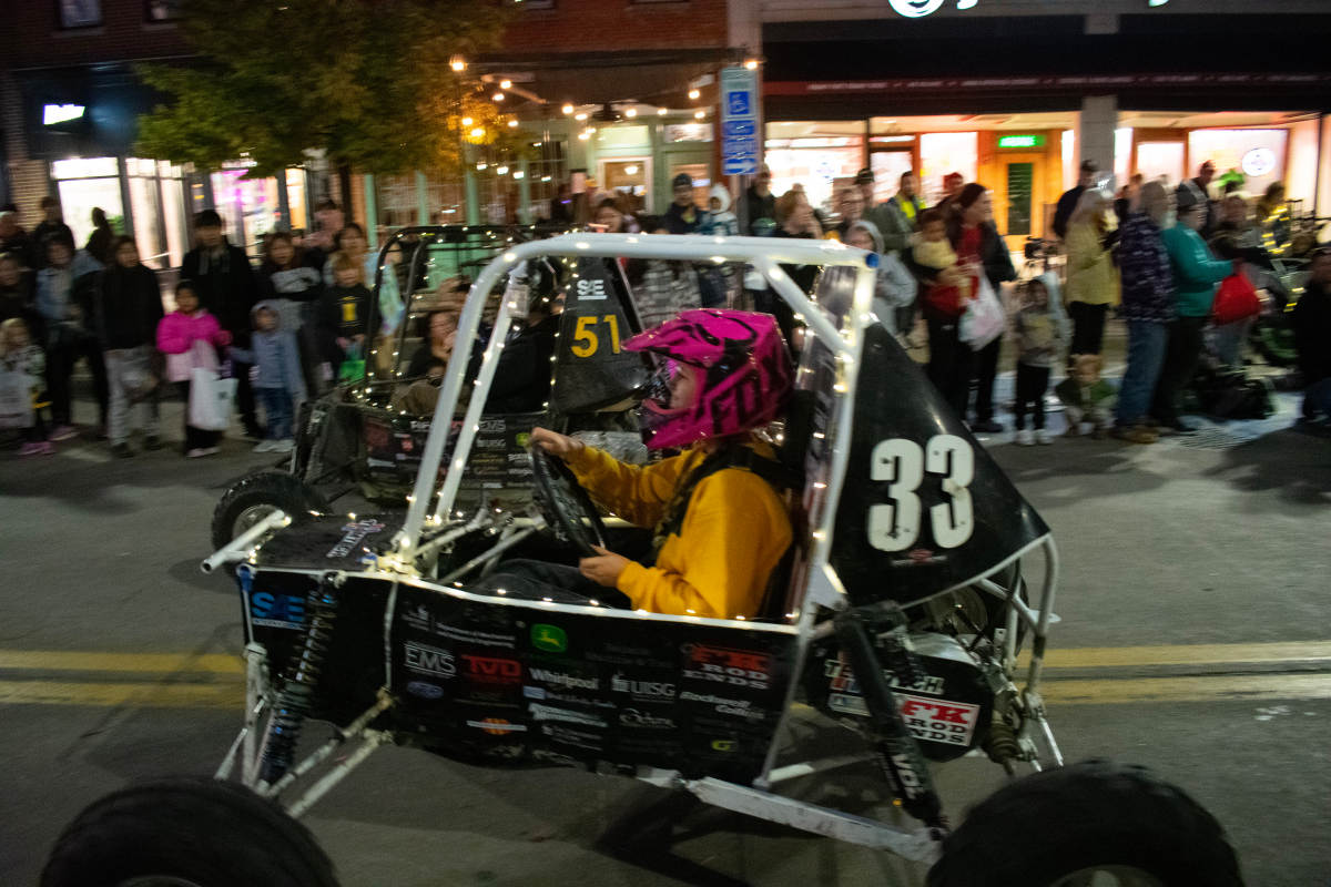 UI Homecoming Parade 2024 buggy - Little Village