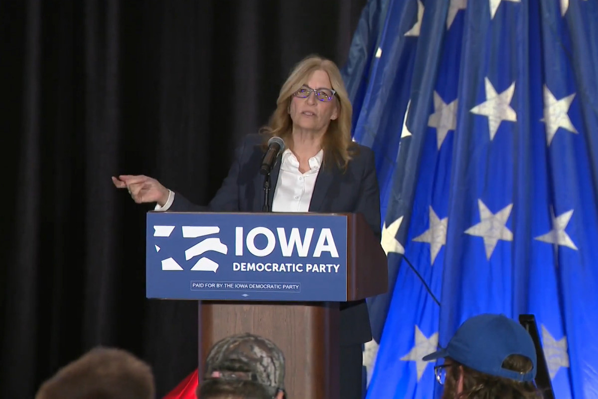 Rita Hart reelected Iowa Democratic Party Chair, says Dems have a ...