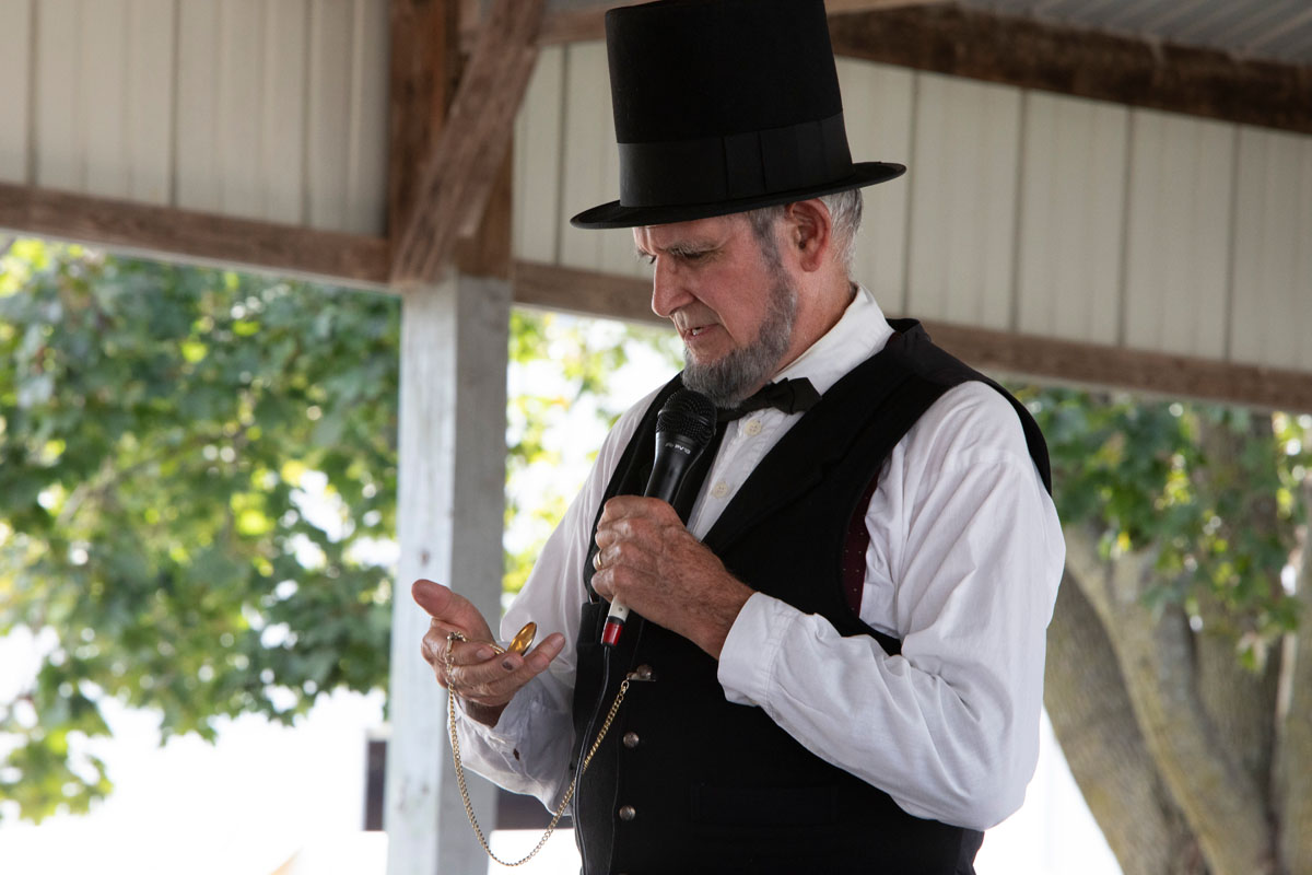 51. Lee Williams as Abraham Lincoln - Little Village