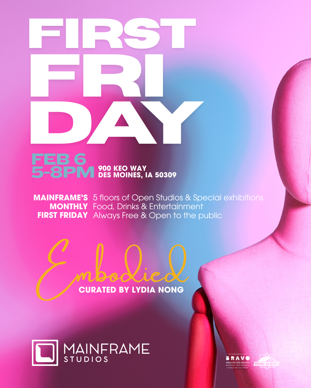 Mainframe Studios First Friday: EMBODIED - Little Village